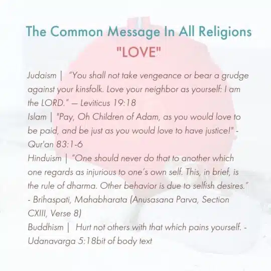 All Religion Is Love | The Om Shoppe