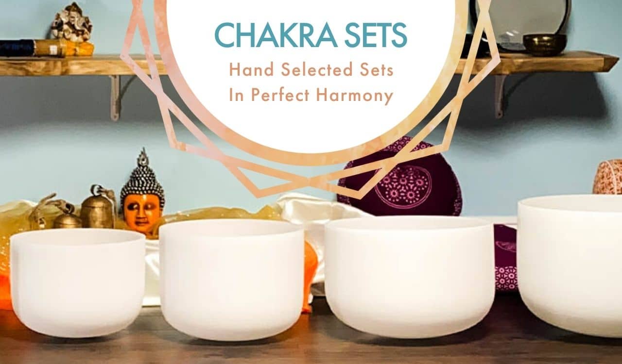 Explore Complete Chakra Sets of Crystal Singing Bowls | The OM Shoppe