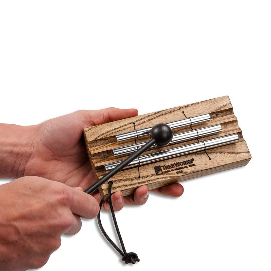 TreeWorks Chimes TRE420 Meditation Energy Chime with Wooden Striker | The Om Shoppe