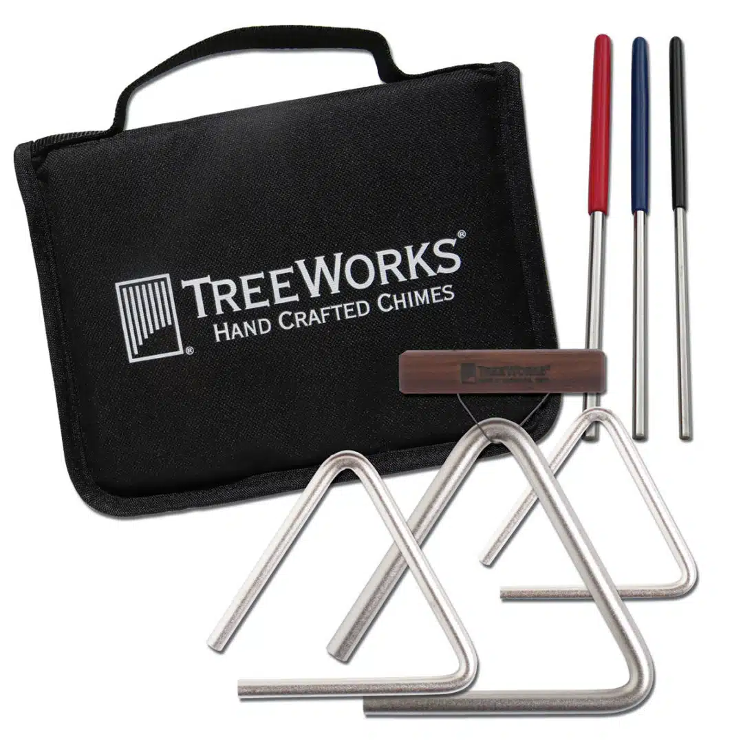 TreeWorks Studio-Grade Triangle Set with Beaters & Bag (Made In USA ...