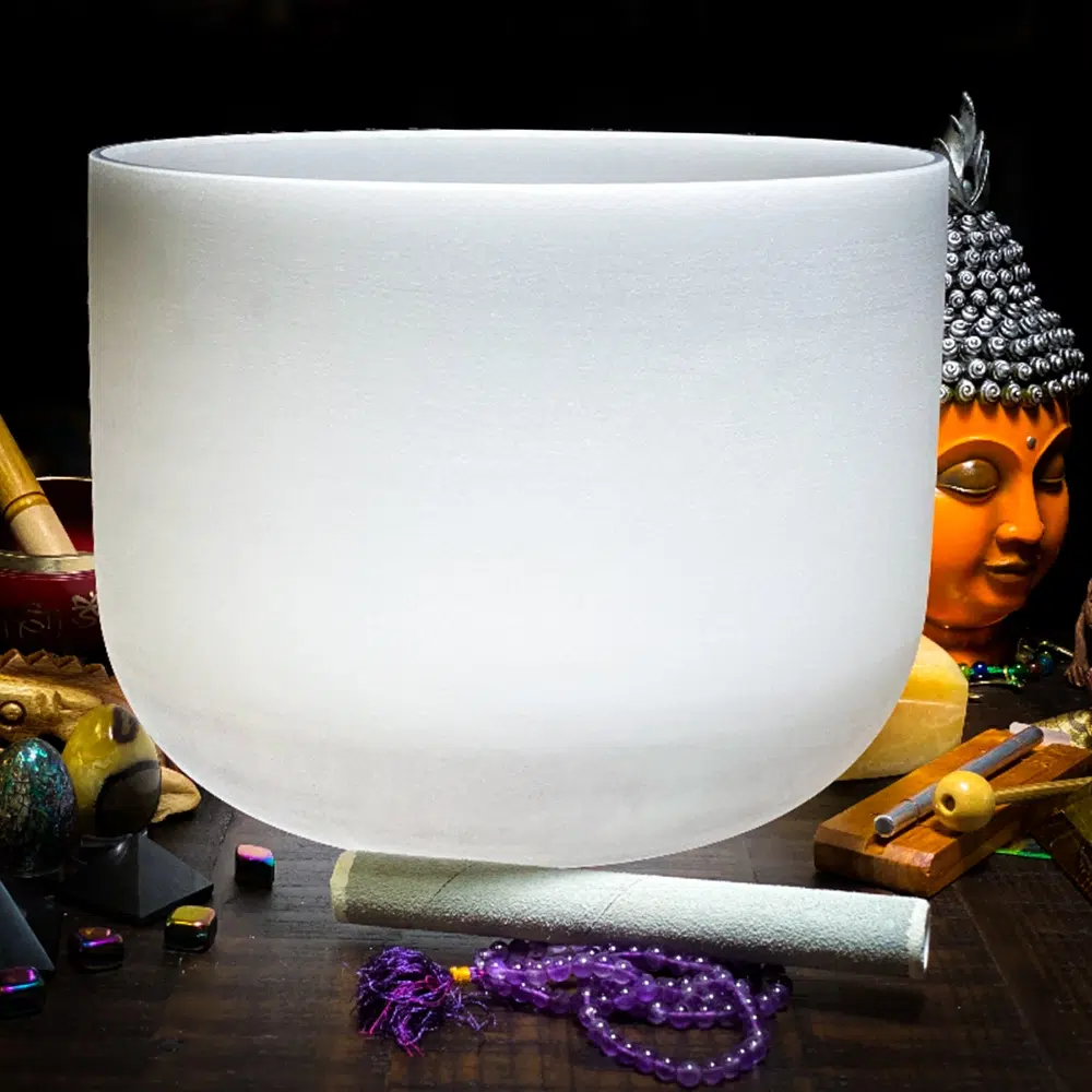 Crystal Singing Bowl - Note B 14